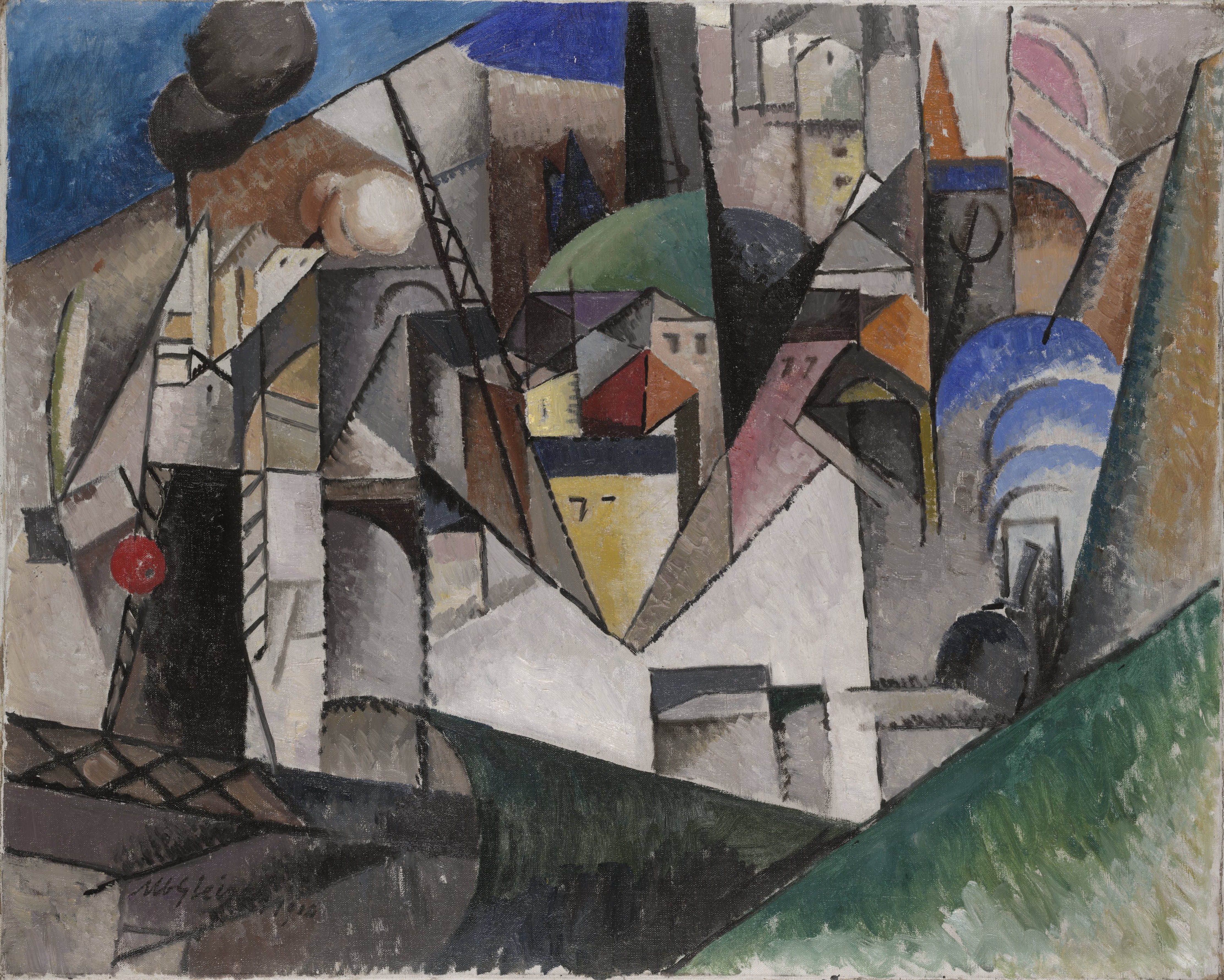 Albert Gleizes, 1914 - Landscape - fine art print – Artprinta